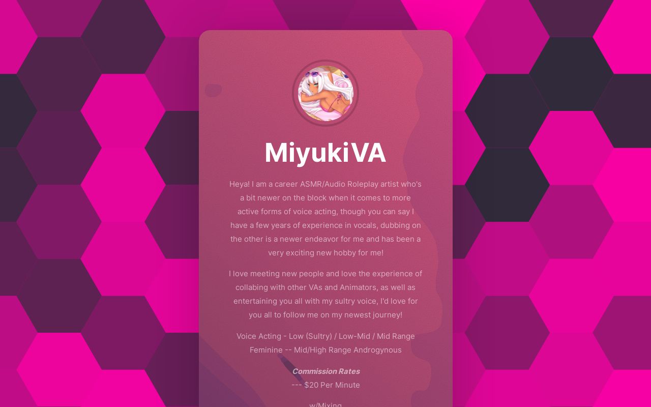 MiyukiVA (The Sultry Kitty)